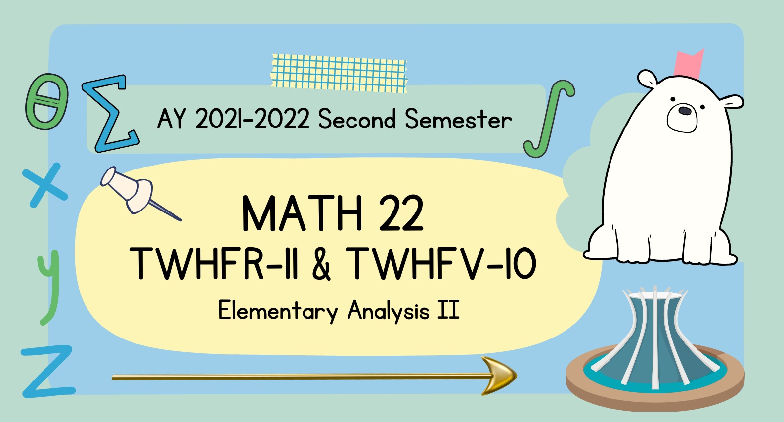 Summary of AY2122S2 Math 22 (Pelayo)
