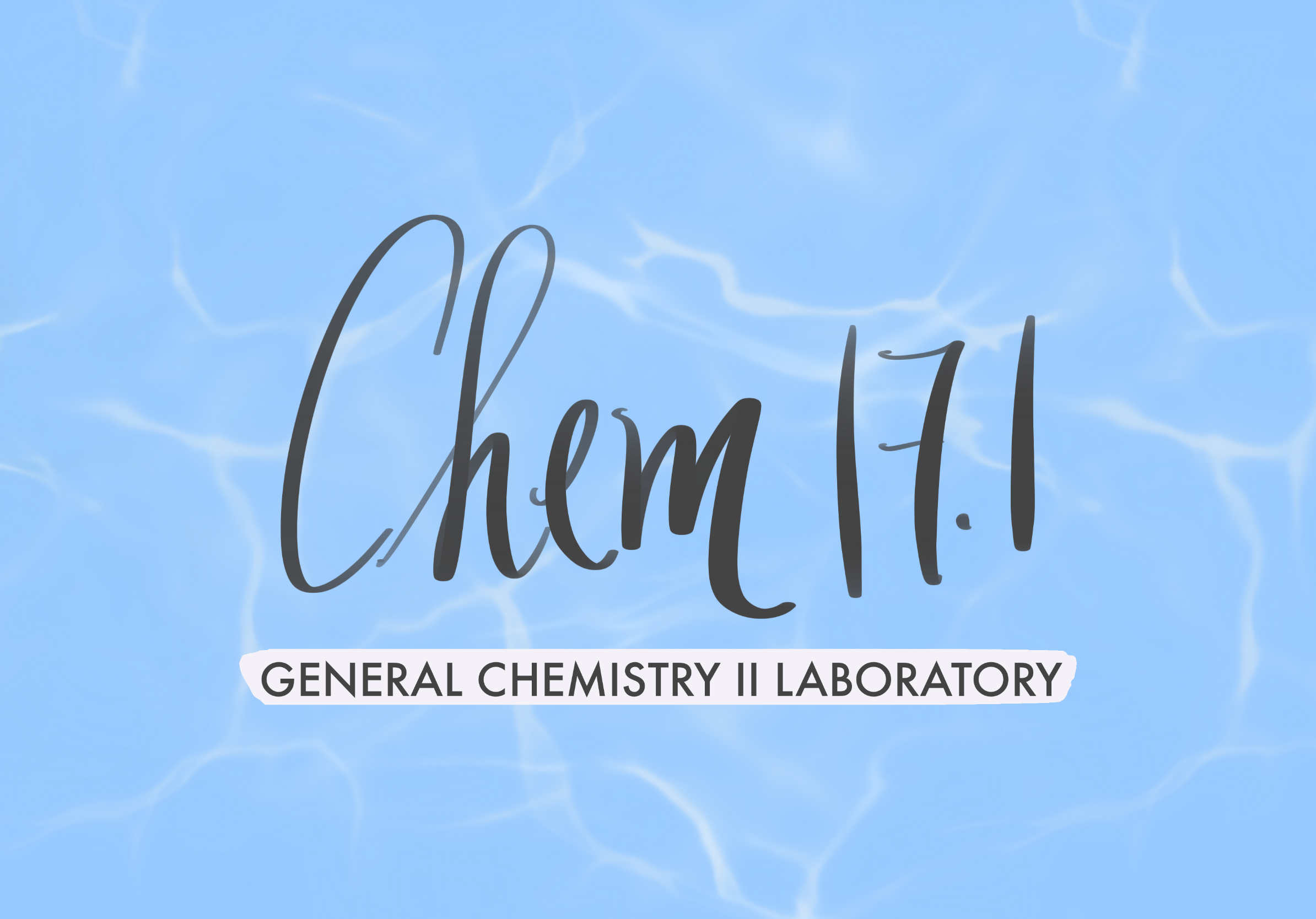 Summary of Chem 17.1 [WFR2/WFWX1]