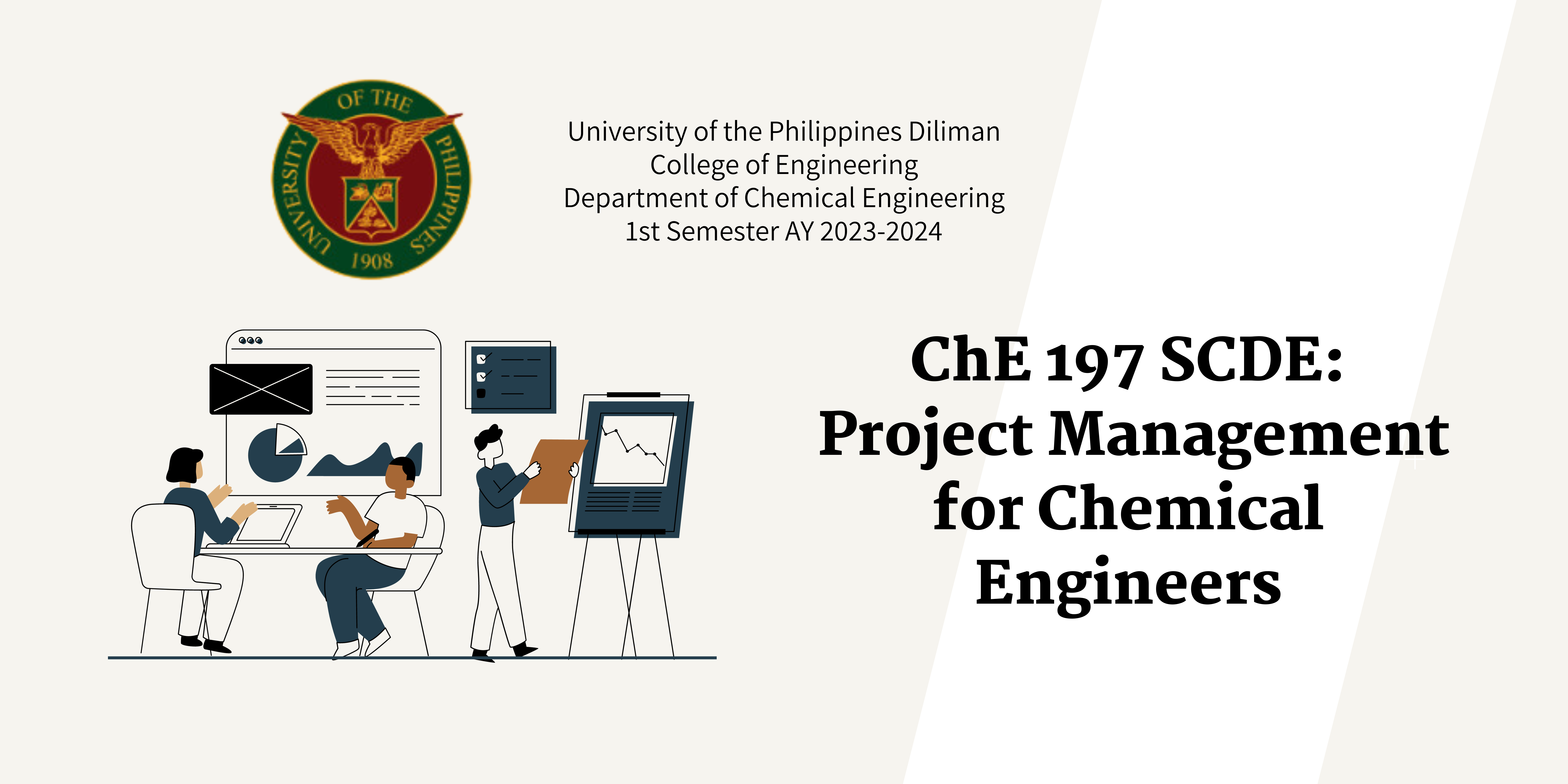Summary of ChE 197: Project Management for Chemical Engineers