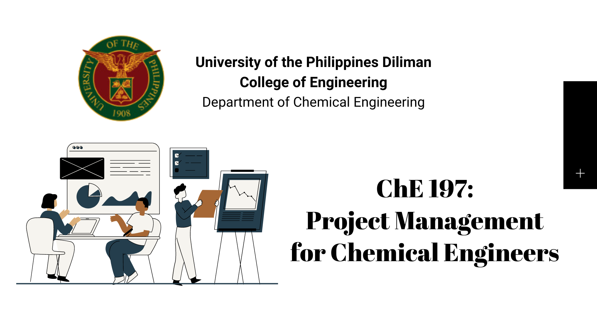 Summary of ChE 197: Project Management for Chemical Engineers